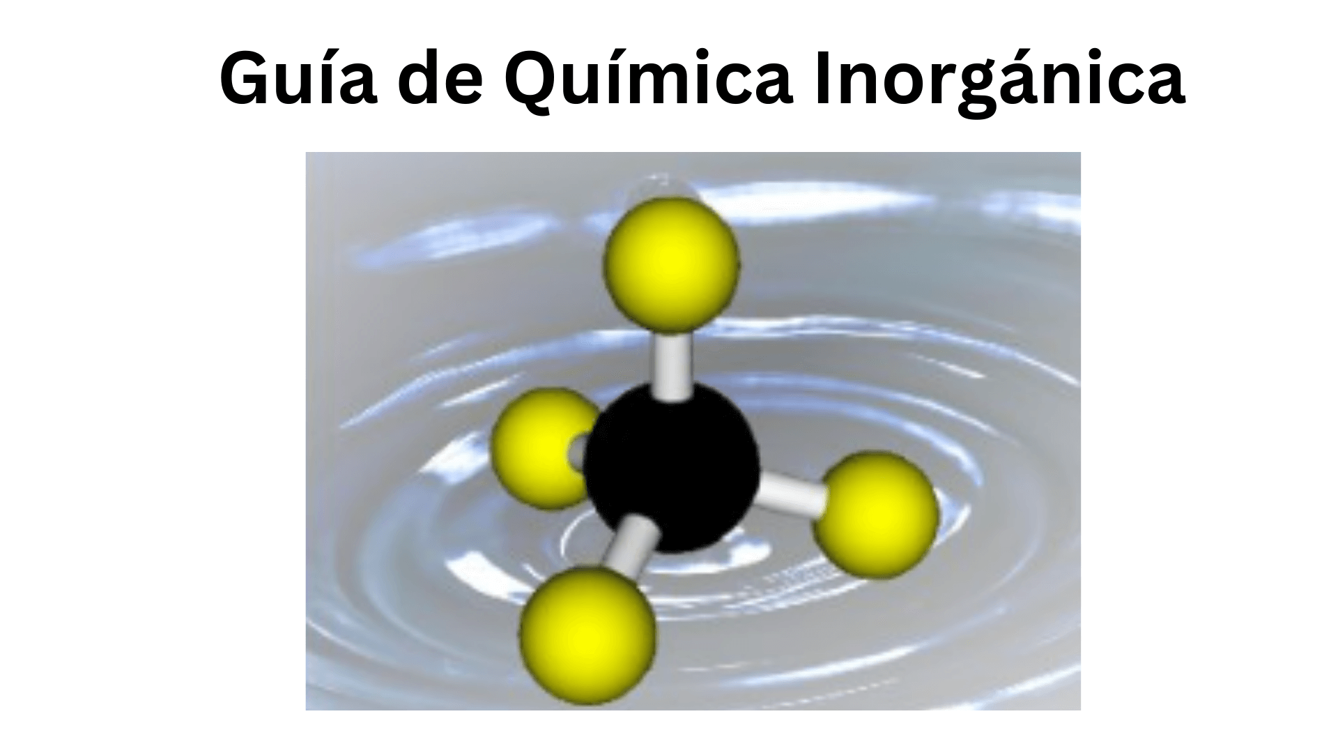 Guía de química inorgánica